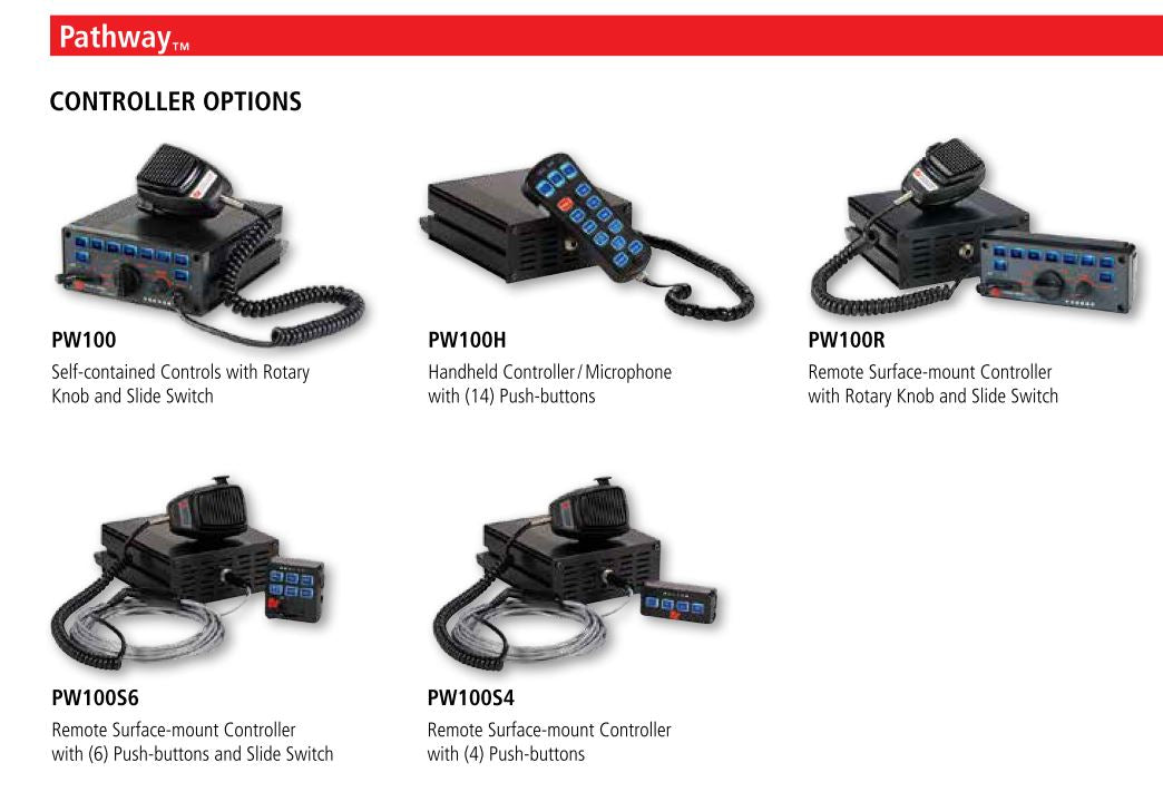 Federal Signal "Pathway" Light/Siren controller – Sigma Safety Corp.